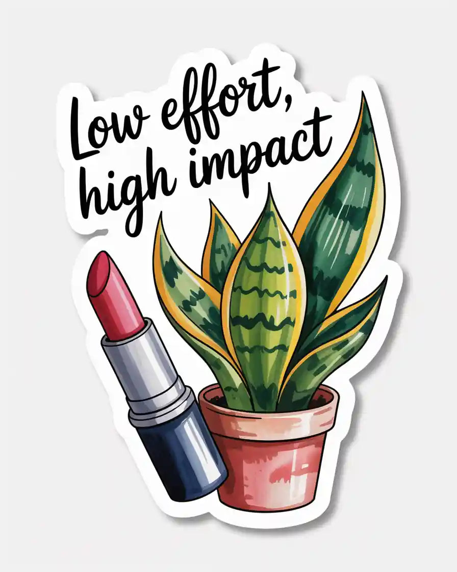 Low Effort High Impact Sticker – StickerBee